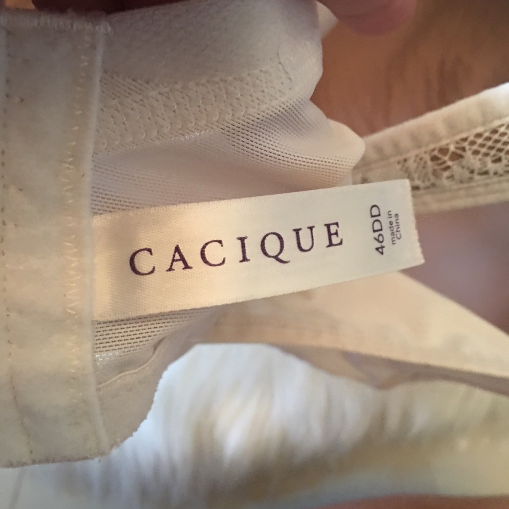 Cacique Lace Balconette Bra 46dd - Gem